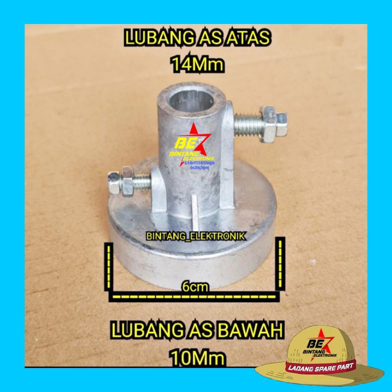 Jual PULY DINAMO SPIN PULI MESIN CUCI LUBANG AS TABUNG 14 MM PULLY ...