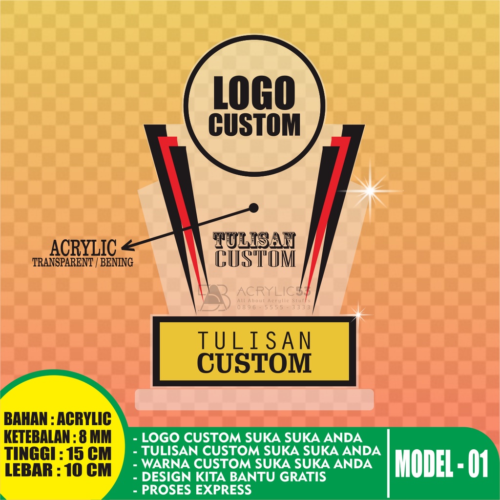 Jual PLAKAT, PLAKAT AKRILIK, PLAKAT ACRYLIC, PLAKAT CUSTOM, VANDEL ...