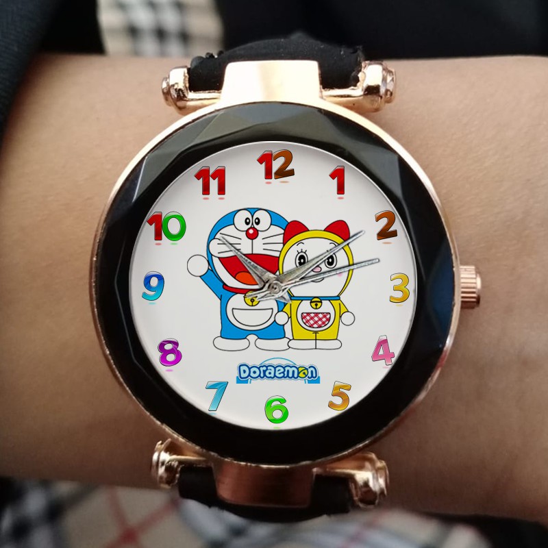 Jual Jam Tangan Custom Wanita Doraemon Dorami Art 2 | Shopee Indonesia