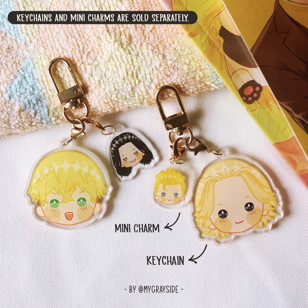 Jual Tokyo Revengers Acrylic Keychain and Mini Charm [by @mygrayside] | Shopee Indonesia