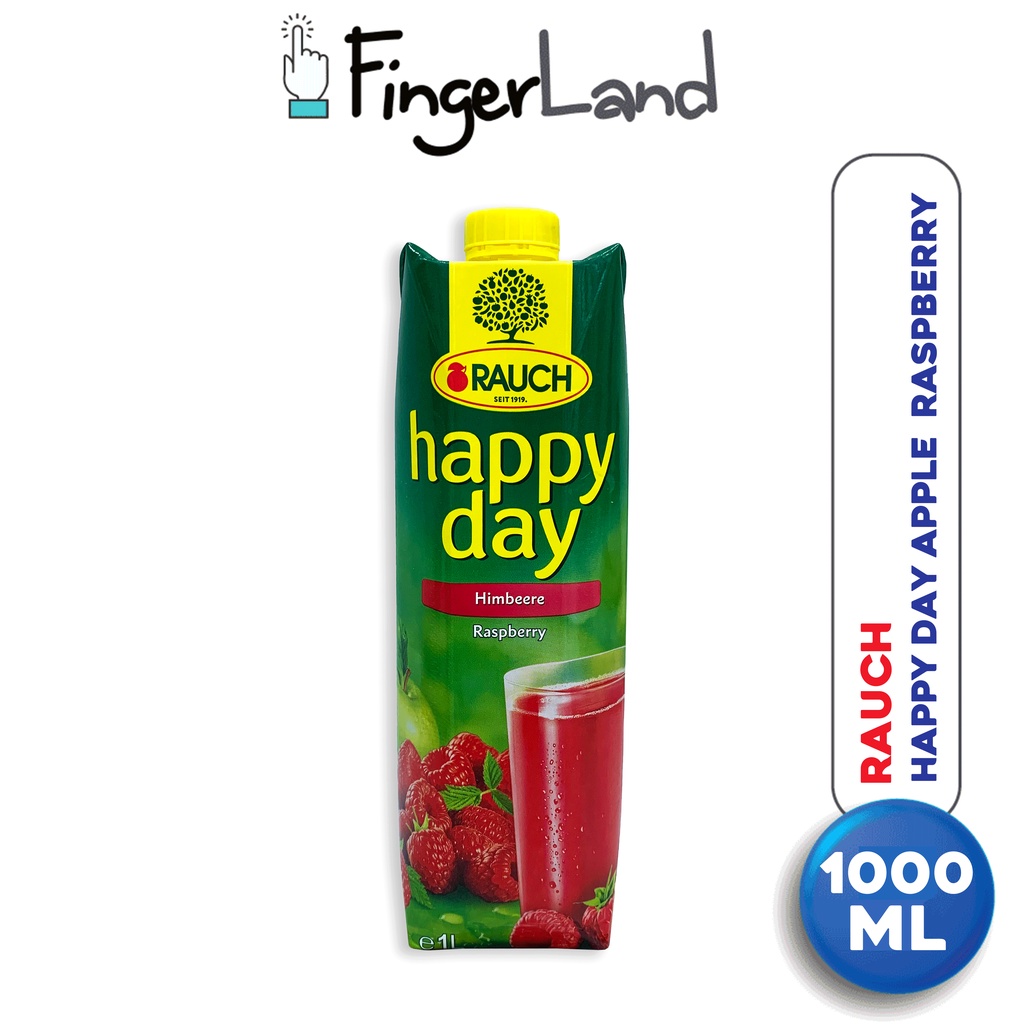 Jual HAPPY DAY Fruit Juice Apple Raspberry 1 L Jus Buah Apel Raspberry ...