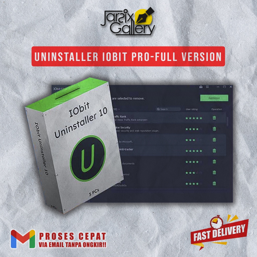 Jual Uninstaller Iobit Pro Software Terbaru Full Version | Shopee Indonesia