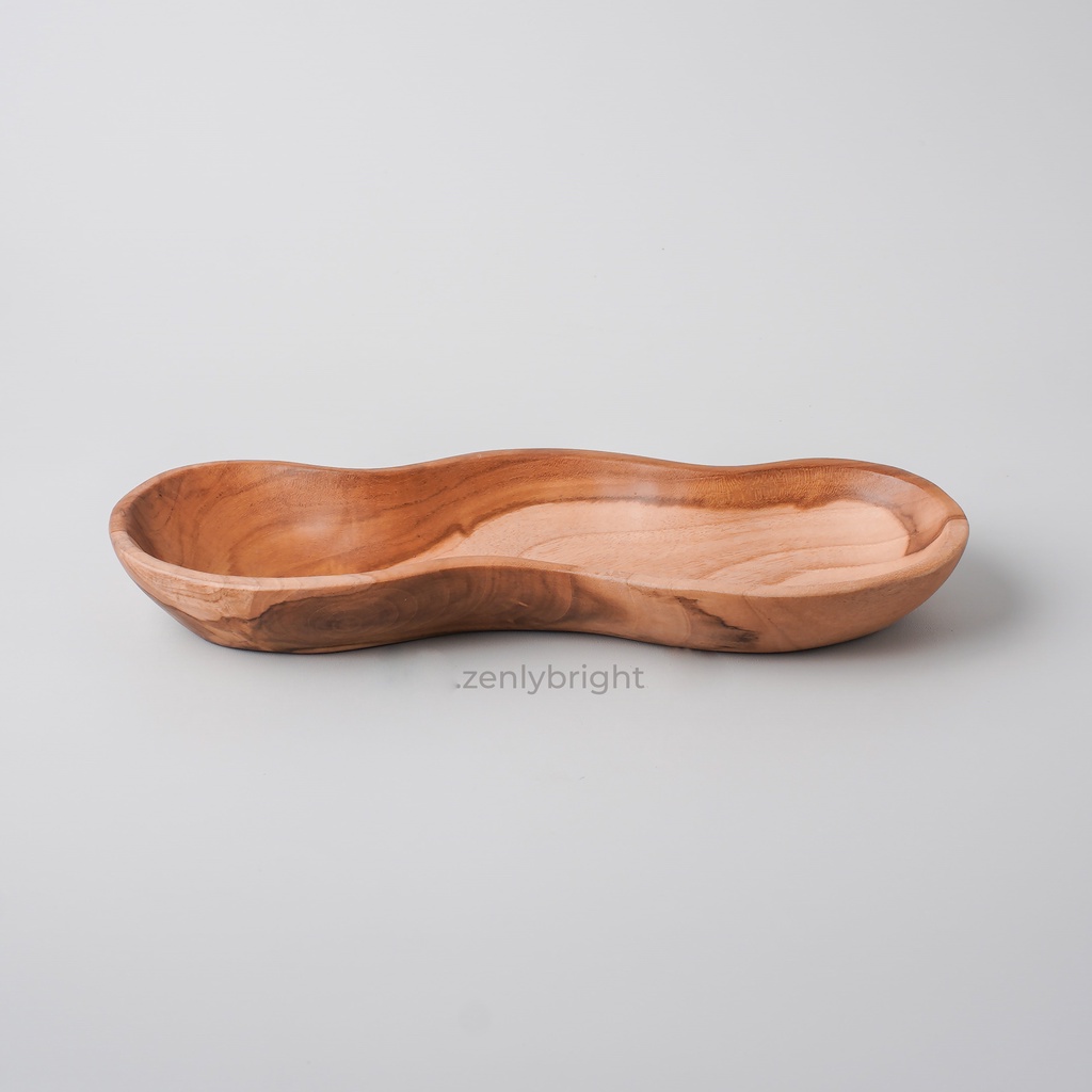 Jual Mangkuk Kacang Kayu Jati | wooden bowl "peanut" | Mangkuk Unik ...