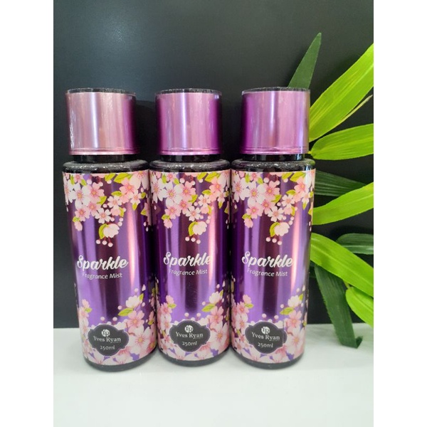 Jual Yves Ryan Sparkle fragrance mist 250 ml | Shopee Indonesia