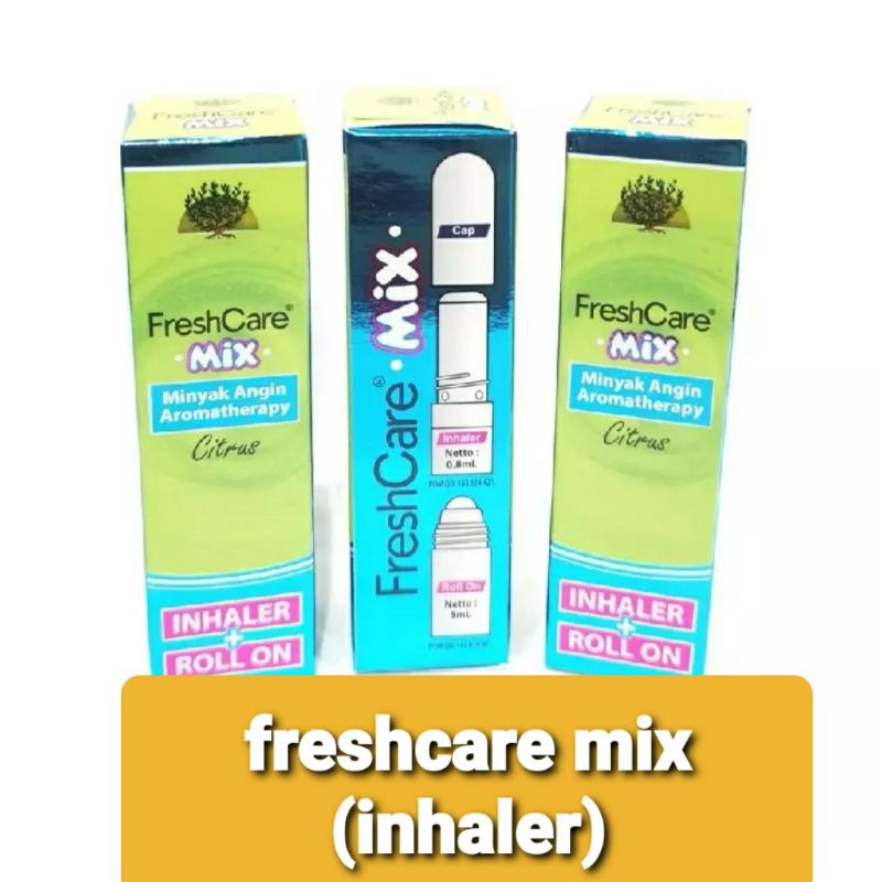 Jual freshcare mix aroma theraphy inhaler + rollon | Shopee Indonesia