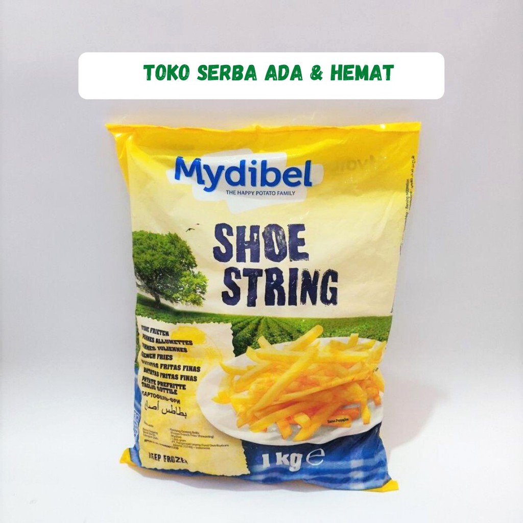 Jual Kentang Goreng Beku - Mydibel Shoe String ( 1kg ) - Frozen Food ...