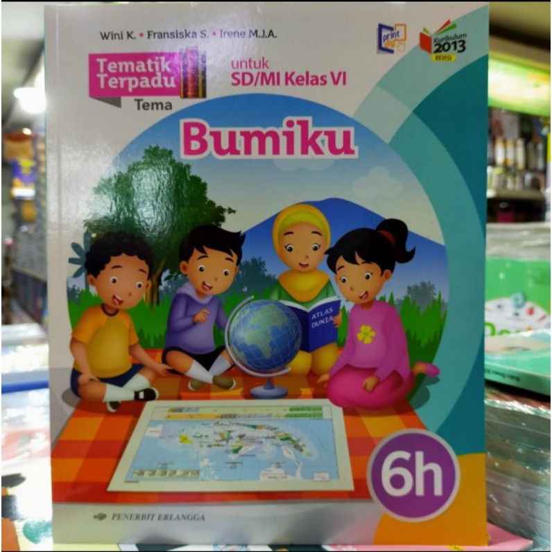 Jual OBRAL Buku Tematik Terpadu 6A 6B 6C 6D 6E 6F 6G 6H 6I Kelas 6 K13N Revisi Erlangga | Shopee ...