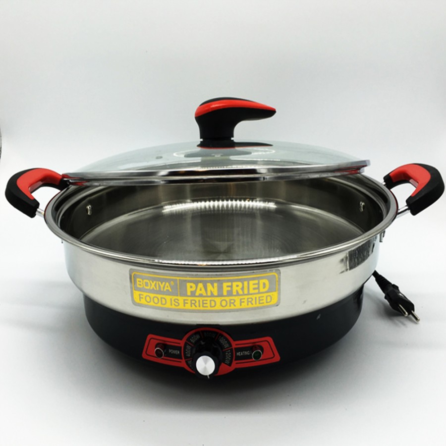 Jual Panci elektrik serbaguna 36 cm Pan Fried Wajan Electric BXY-1236 ...