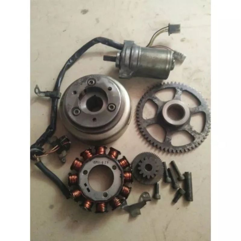 Jual Fullset Magnet Spul Oneway Blok Spul Dinamo Jupiter MX Old MX New ...