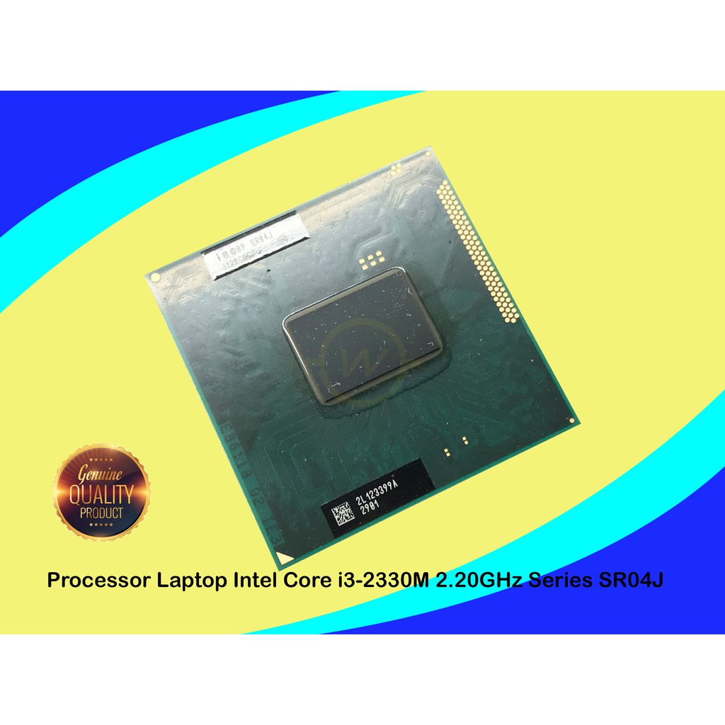 Jual Prosesor Processor Laptop Intel Core i3-2330M 2.20GHz Series SR04J ...