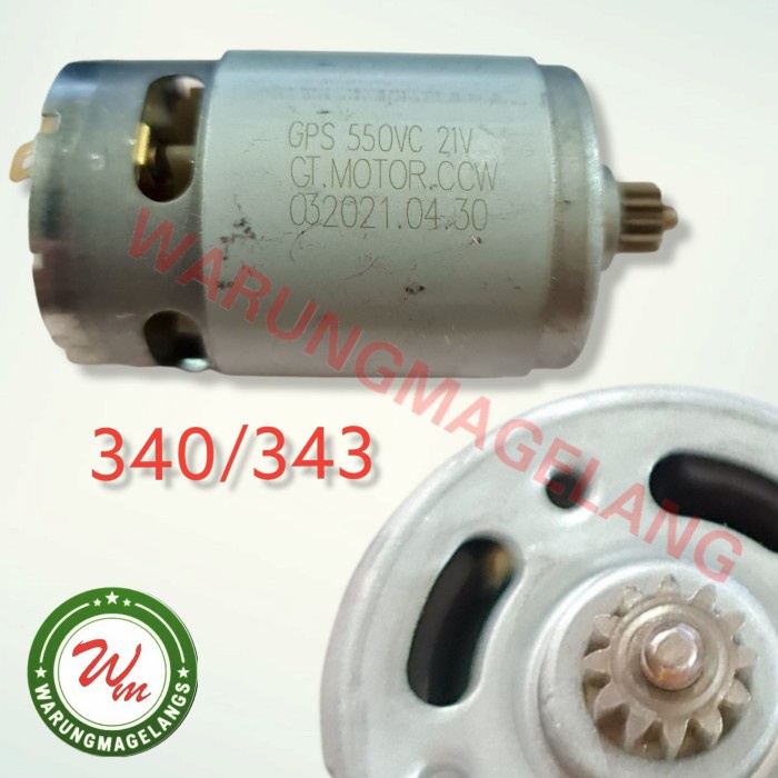 Jual Motor Dc dinamo mesin bor Cordless NRT PRO 343 | Shopee Indonesia