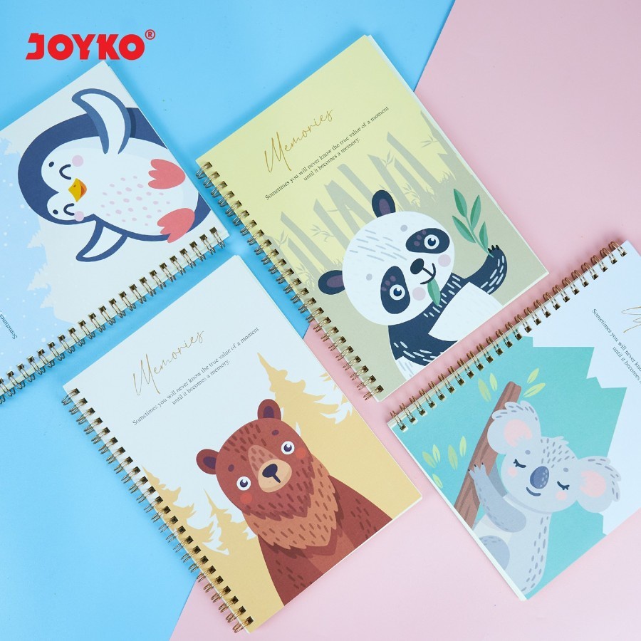 Jual Buku Tulis A5 / Note Book A5 Animal Joyko NB-707 | Shopee Indonesia
