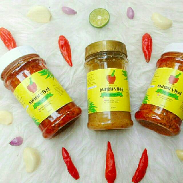 Jual Paket bumbu viral (bumbu cikur,bumbu serbaguna,sambal) | Shopee ...