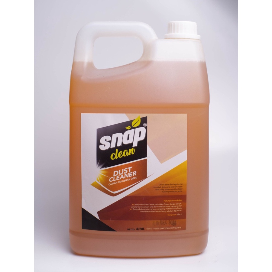 Jual Snap Clean - Minyak Lobby 4L (Dust Cleaner) | Shopee Indonesia