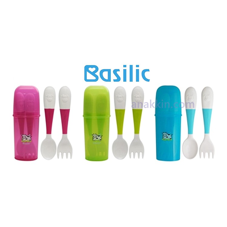 Jual Basilic Sendok & Garpu Set/ sendok makan / sendok set / sendok ...
