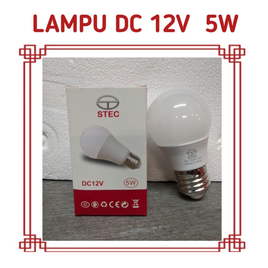 Jual Bolam DC 12V 5W / Lampu LED DC 12V 5 Watt | Shopee Indonesia