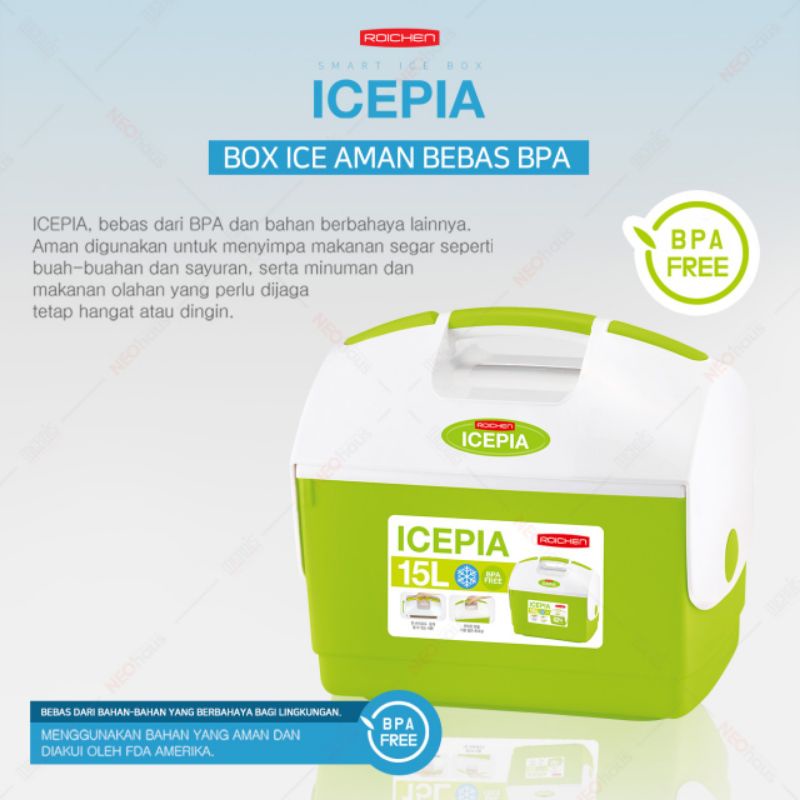 Jual Cooler box Roichen Icepia - ice box made in korea | Shopee Indonesia