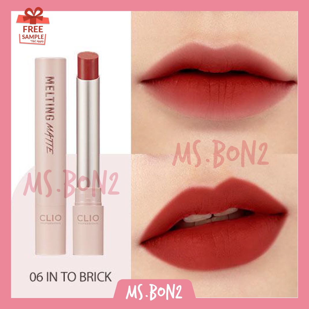 Jual CLIO Melting Matte Lip Lips | Rouge Lipstick Stain Tint Sheer Balm ...