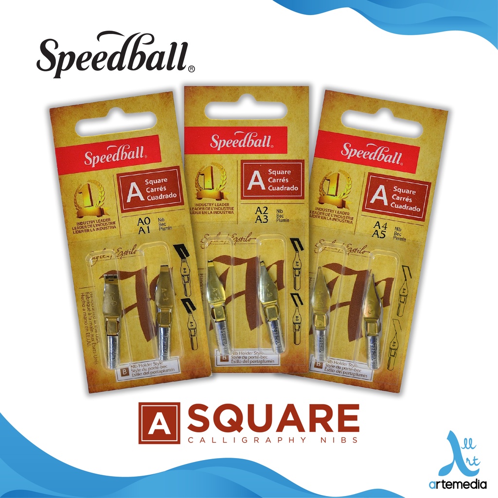 Jual Speedball Calligraphy Nib A Square Type | Shopee Indonesia