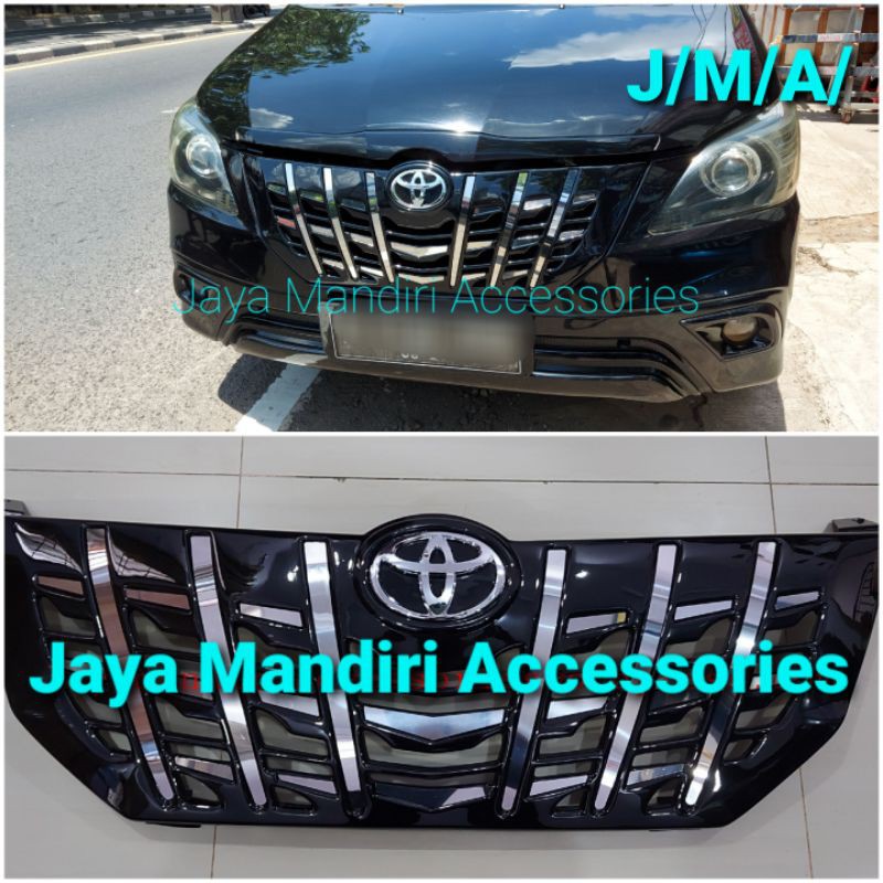 Jual GRILL GRAND NEW INNOVA 2015 MODEL ALPHARD | Shopee Indonesia