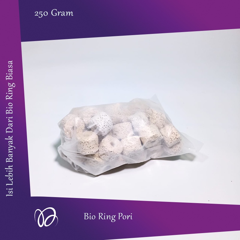 Jual Bio Ring Pori Super Media FIlter Aquarium / Aquascape / Kolam ...