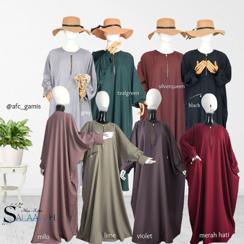 Jual MURAH !! ABAYA KAFTAN SALAAMAH (free manset smok), bhist abaya ...