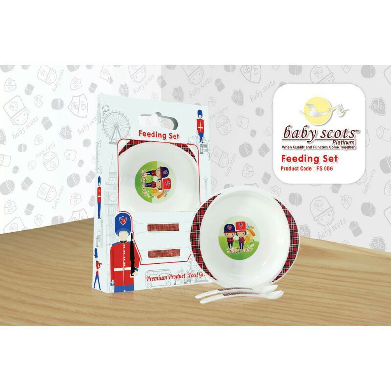 Jual FEEDING SET BABY SCOTS | Shopee Indonesia
