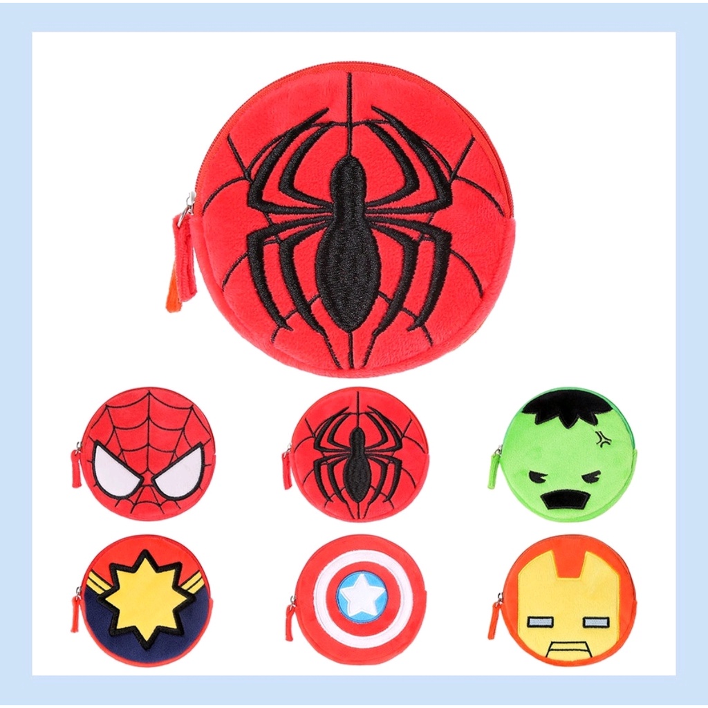 Jual [SALE] Miniso Official Dompet Koin Marvel-Coin Purse | Shopee ...