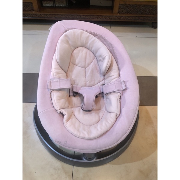 Jual Preloved nuna leaf grow bekas warna blush / pink bouncer anak ...