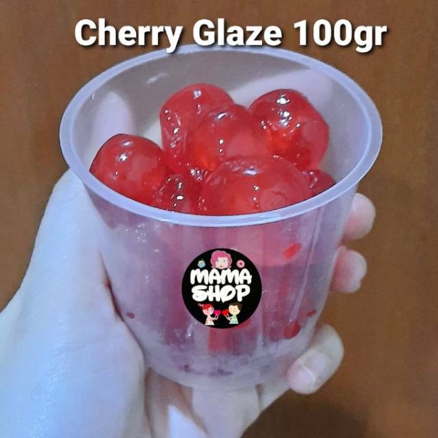 Jual Buah Cherry Merah Tanpa Tangkai Ceri bahan kue /Manisan Cery Glaze ...