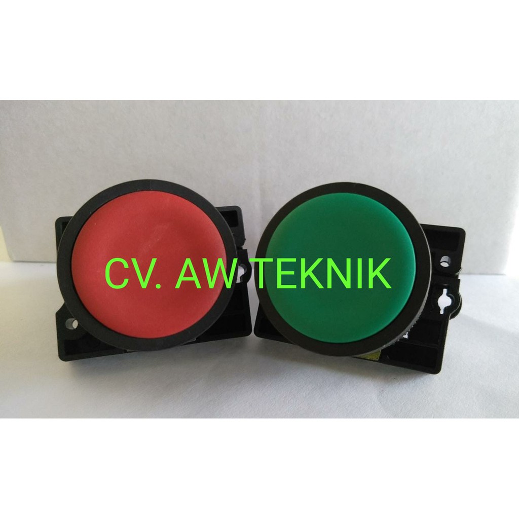 Jual Push Button XB2-EA31 / LB2-EA31 Hijau ( DV ) & XB2-EA42 / LB2-EA42 ...