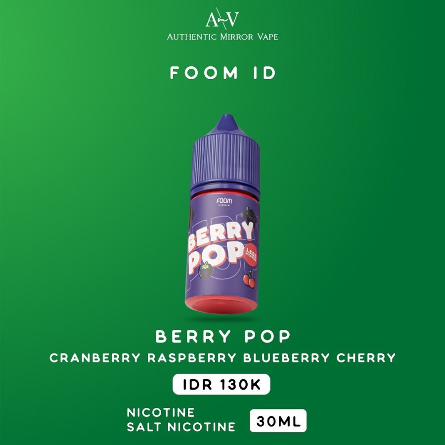 Jual Foom Berry Pop Salt Nic 30ML By Foom - LS | Shopee Indonesia