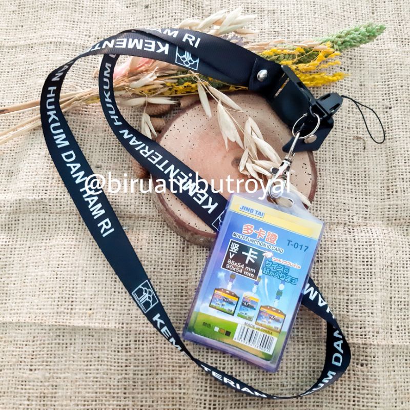 Jual TALI ID CARD KUMHAM / NAME TAG PENGAYOMAN BENING - KEMENKUMHAM ...