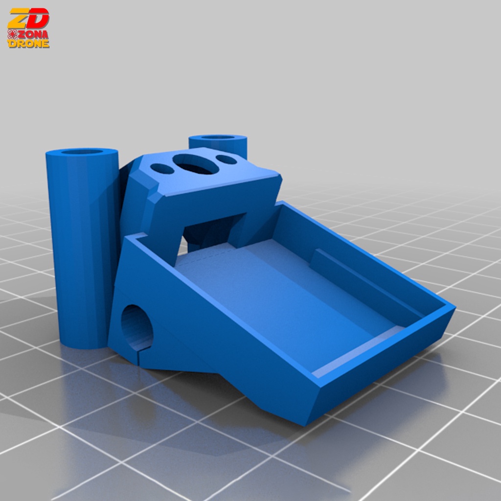 Jual Geprc Mark5 GPS BN-880 VTX Crossfire Antenna Mount FPV Drone 3D ...