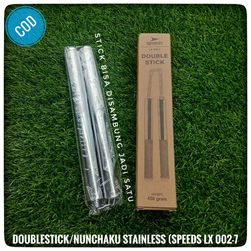 Jual Double Stick Besi Stainlees Nunchaku Besi Dobelstik Bisa Disambung ...