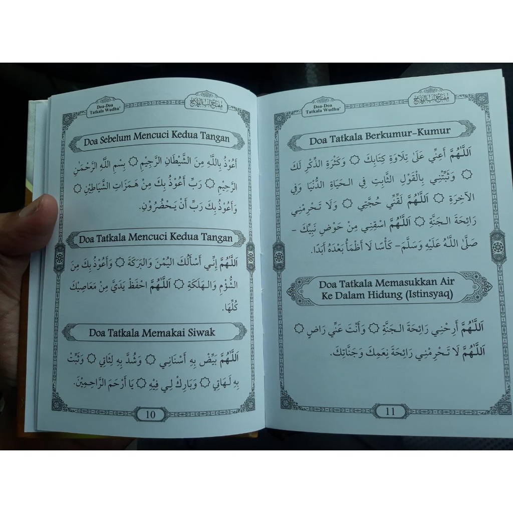 Jual miftahu babil falah kumpulan doa dan dzikir wudhu' serta sholat ...