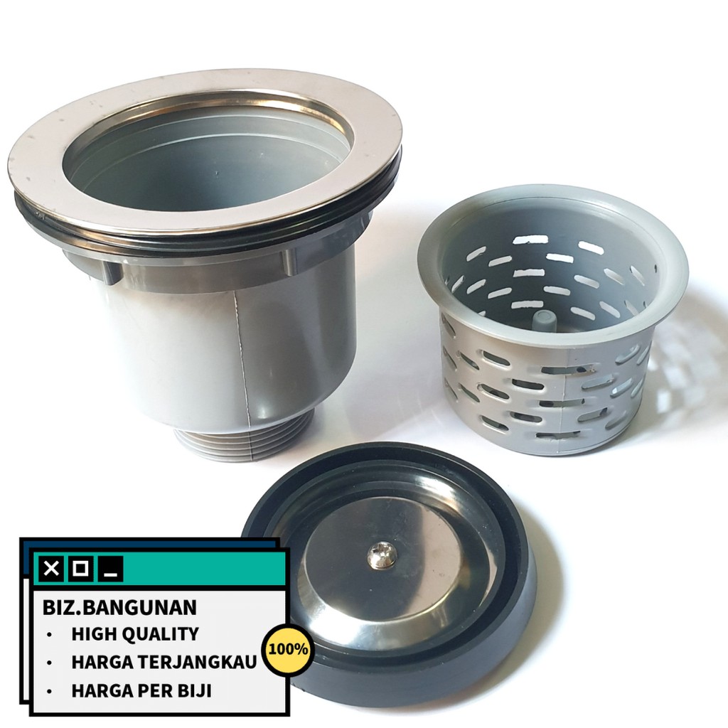 Jual AFUR BAK CUCI PIRING PLASTIK BIBIR STAINLESS - AVUR BCP | Shopee ...