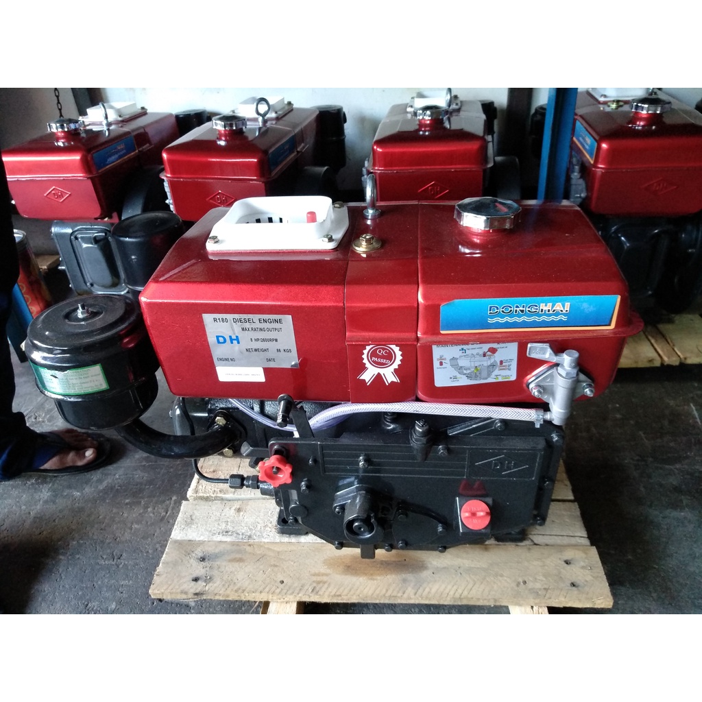 Jual Mesin Diesel Dongfeng Penggerak 8HP merk DONGHAI R180 | Shopee Indonesia