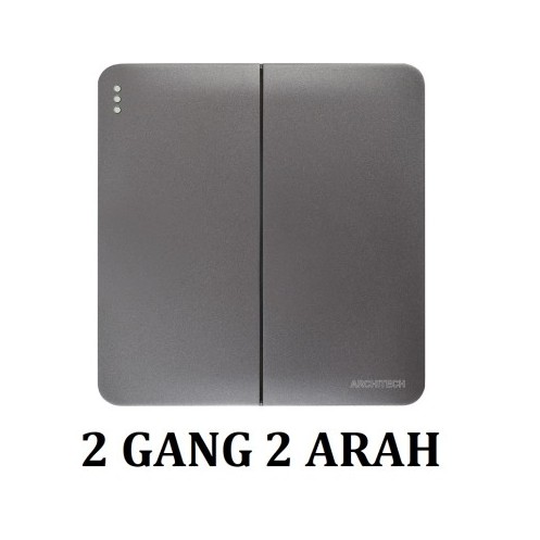 Jual SAKLAR INFINITY GREY A63 ARCHITECH /STOP KONTAK/ SAKELAR/ CETEKAN SAKLAR RUMAH | Shopee ...
