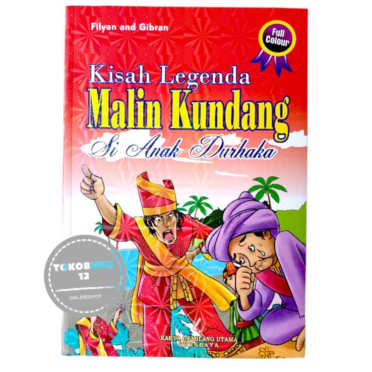 Jual Buku Kisah Legenda Malin Kundang si Anak Durhaka - KGU | Shopee Indonesia