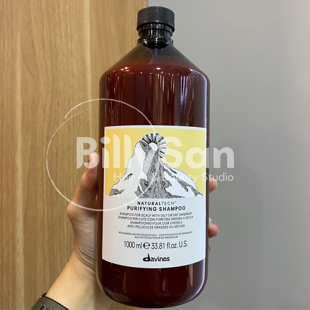 Jual Davines Purifying Shampoo 1000ml. Rambut scalp Ketombe anti Dandruff | Shopee Indonesia