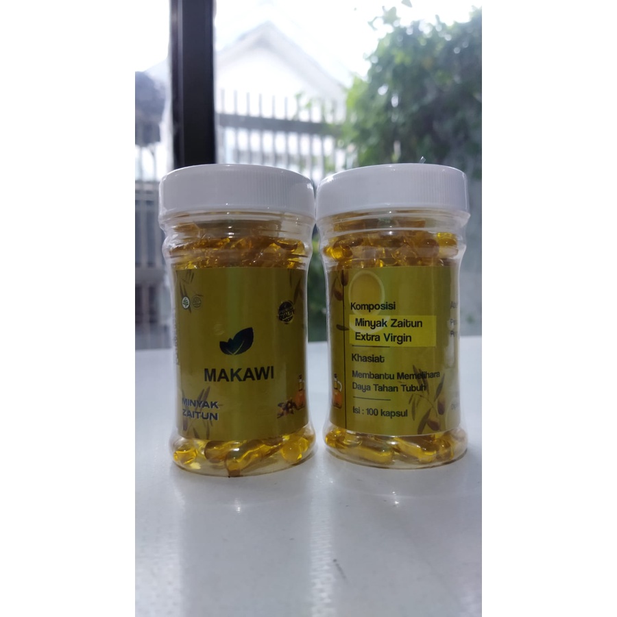 Jual MAKAWI ZAITUN KAPSUL 100PCS | Shopee Indonesia