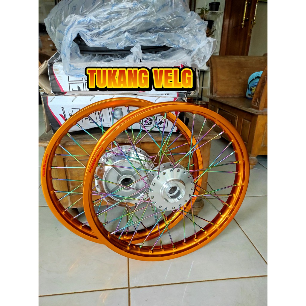 Jual Velg jari jari Jupiter z,Vega new,Jupiter MX old paketan velg gold ...