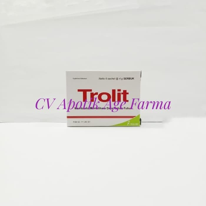 Jual Trolit Sachet isi 6 (Kalbe Farma) | Shopee Indonesia
