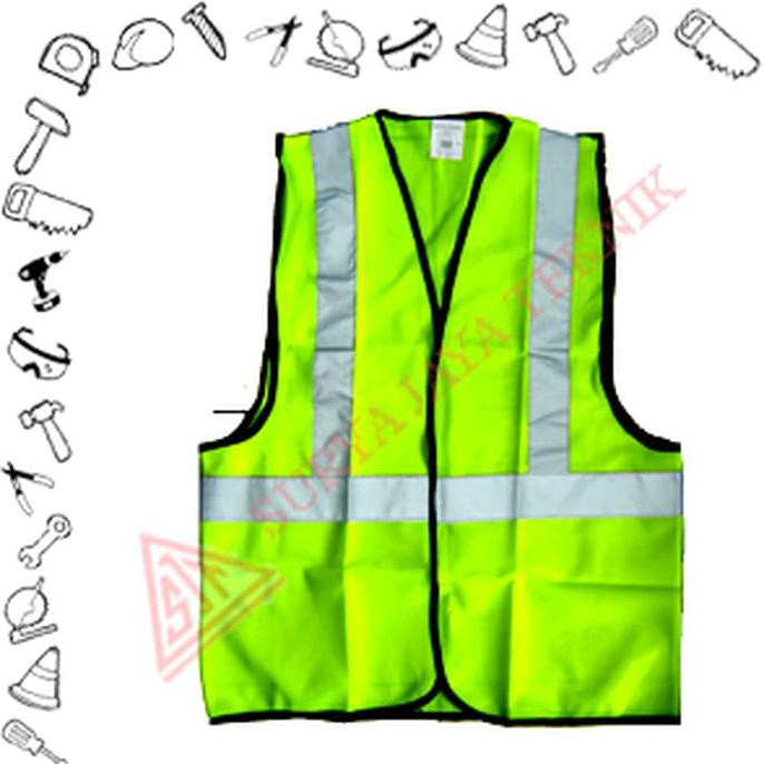 Jual "New" Rompi Safety Hijau / Safety Vest L - XL - XXL - XXXL size ...