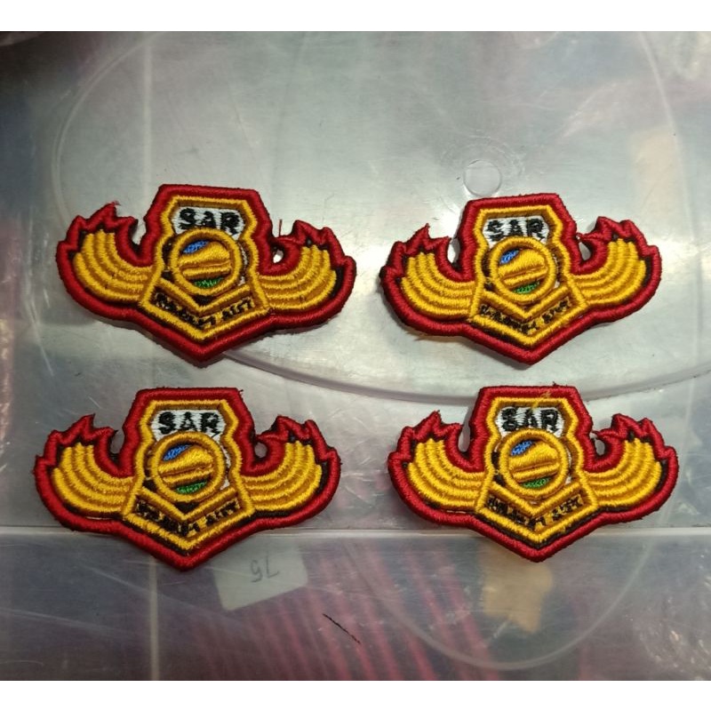 Jual Logo Sar Polri bordir timbul ketebalan 3mm | Shopee Indonesia