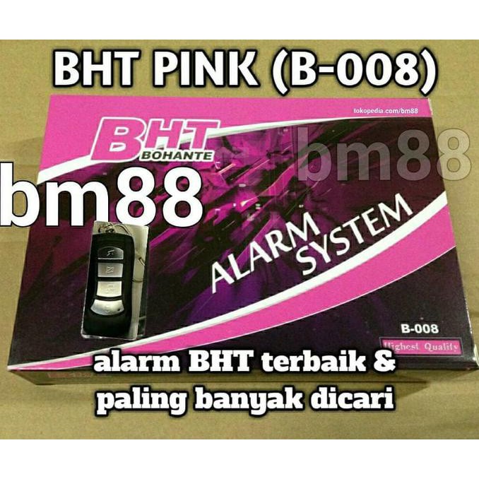 Jual BHT Pink (B-008) Alarm Motor Terbaik Dan Paling Banyak Dicari | Shopee Indonesia