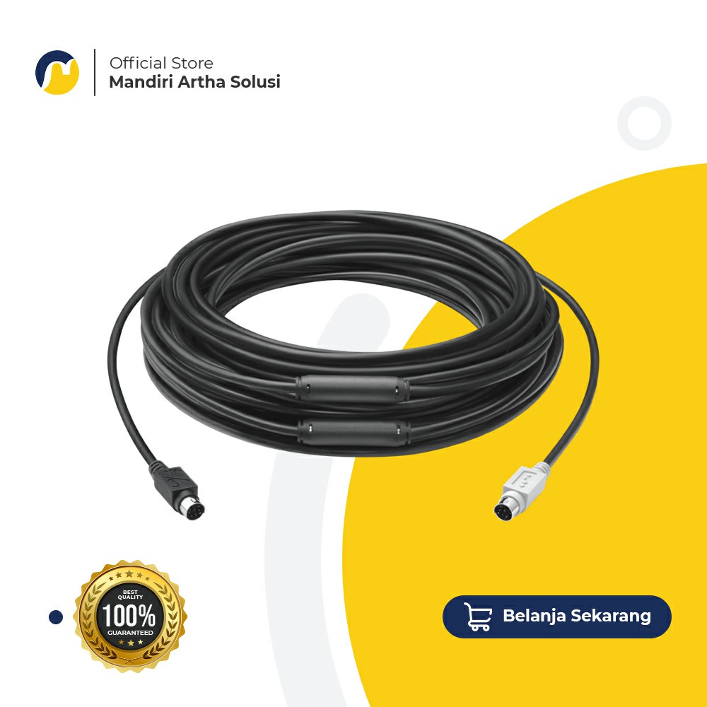 Jual Logitech Group 15m Extended Cable | Shopee Indonesia
