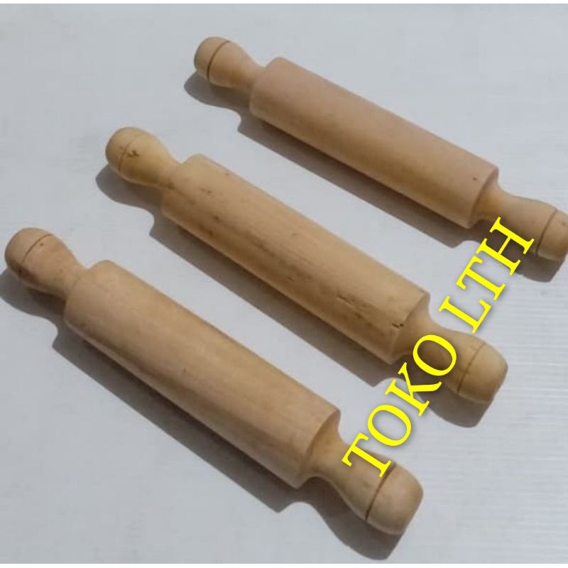 Jual ROLL KAYU / PENGGILING ADONAN KUE / ROLLING PIN / GILINGAN ADONAN ...