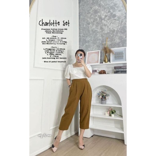 Jual CHELSEA SET + CHARLOTTE SET ori by MPMF | Shopee Indonesia